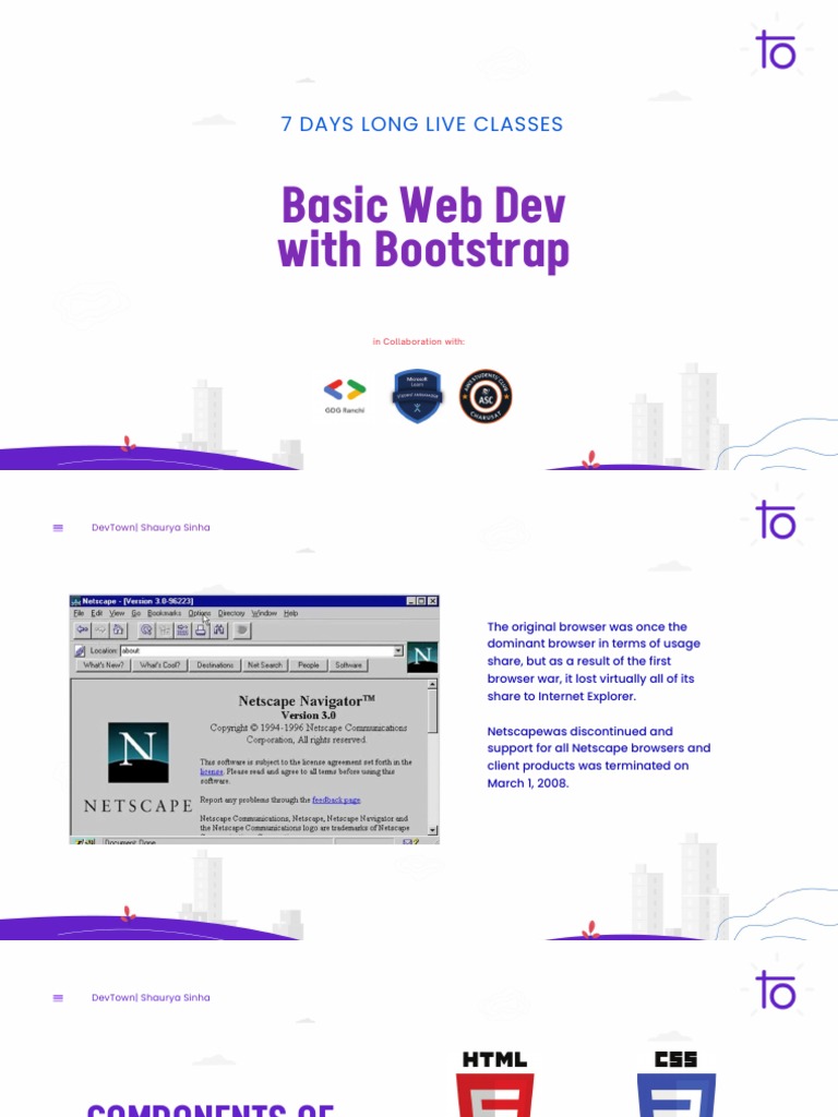 Hotstar Clone Using Html Css And Bootstrap Notes Pdf Html Bootstrap Front End Framework