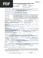 Basic Education Early Registration Form | PDF