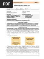 Buen Trato - Sesión Tutoría | PDF | Salón de clases | Sicología