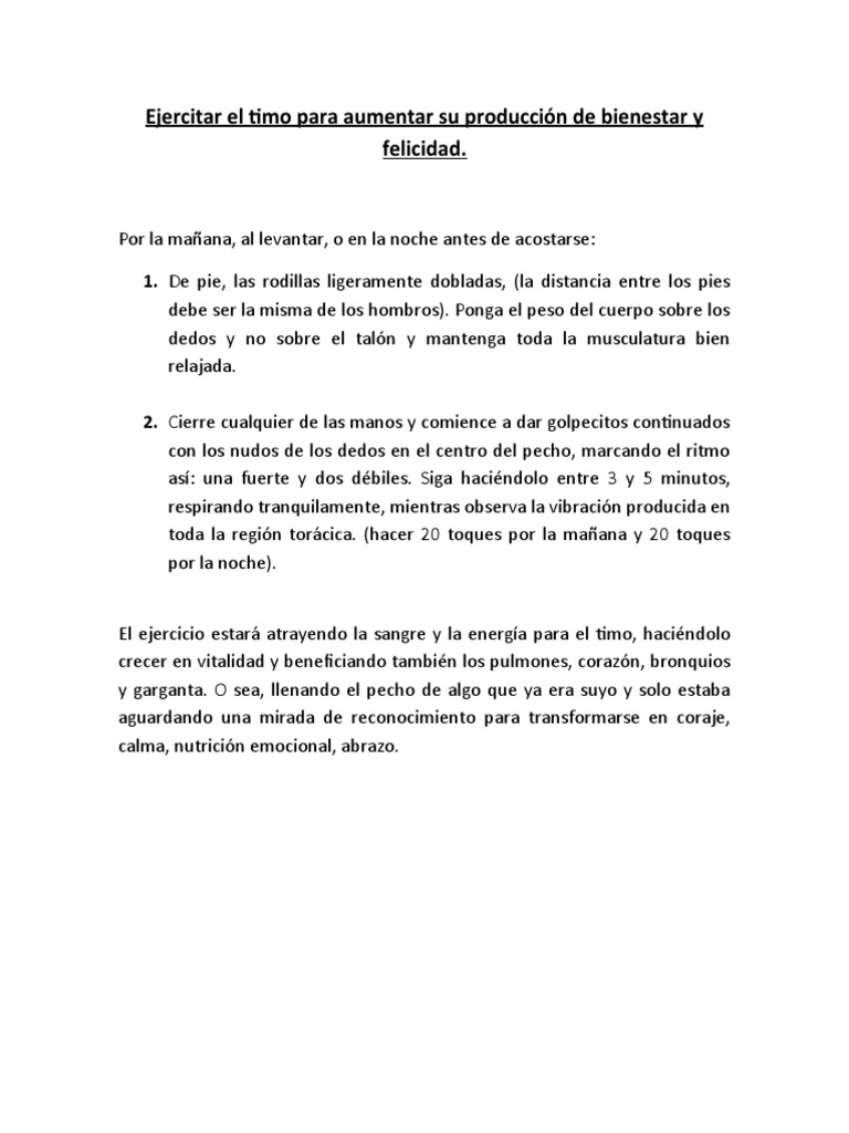 Ejercitar El Timo | PDF | Religión y espiritualidad