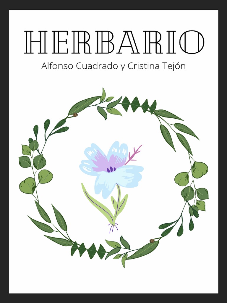 Portada Herbario | PDF