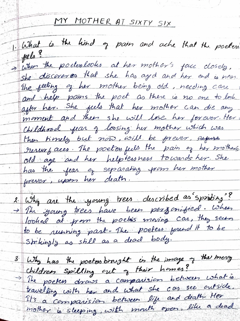 English Question Answer 2 | PDF | Foreign Language Studies | Poetry