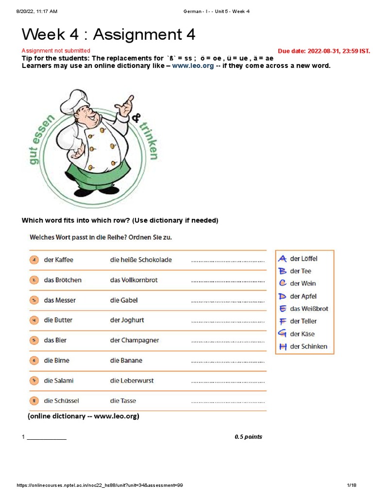 Week 4: Assignment 4 | PDF