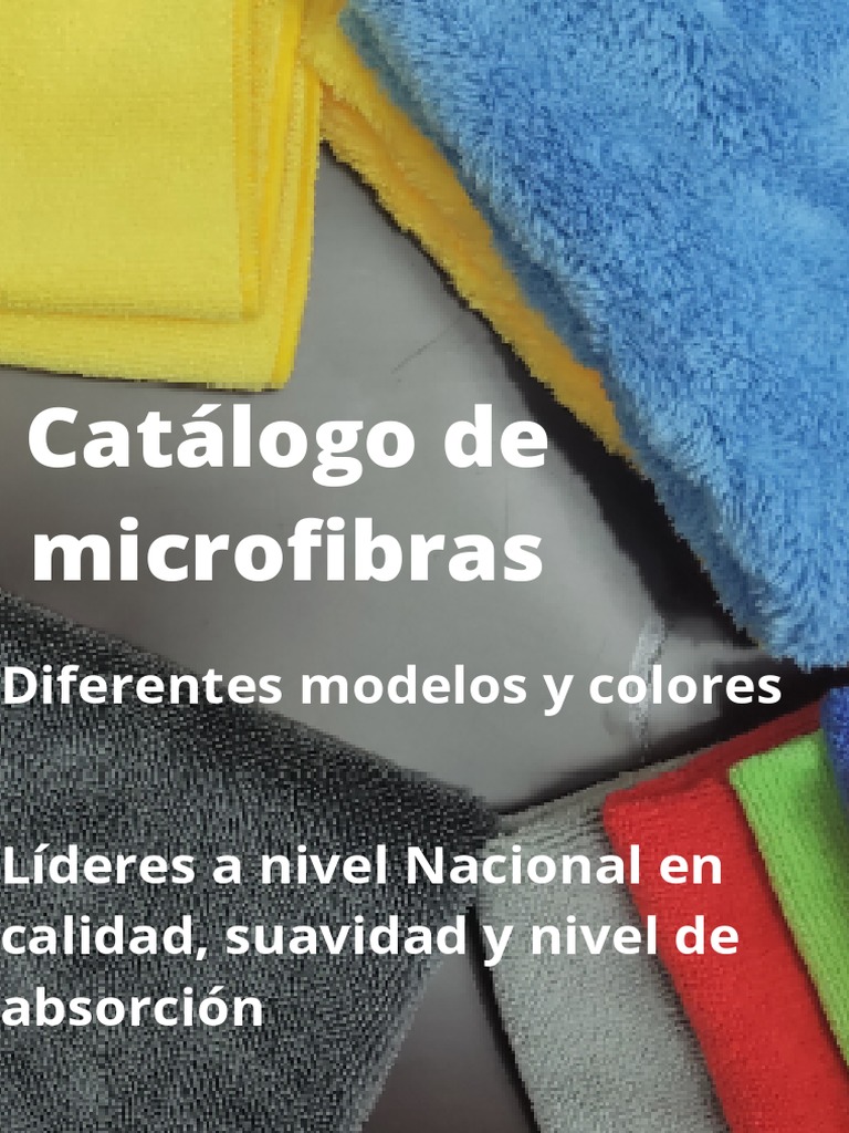 Catalogo Microfibras | PDF