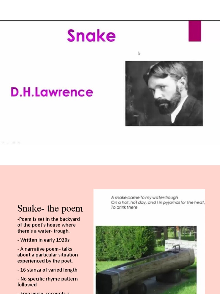 Share Snake Presentation-WPS Office | PDF | Poetry