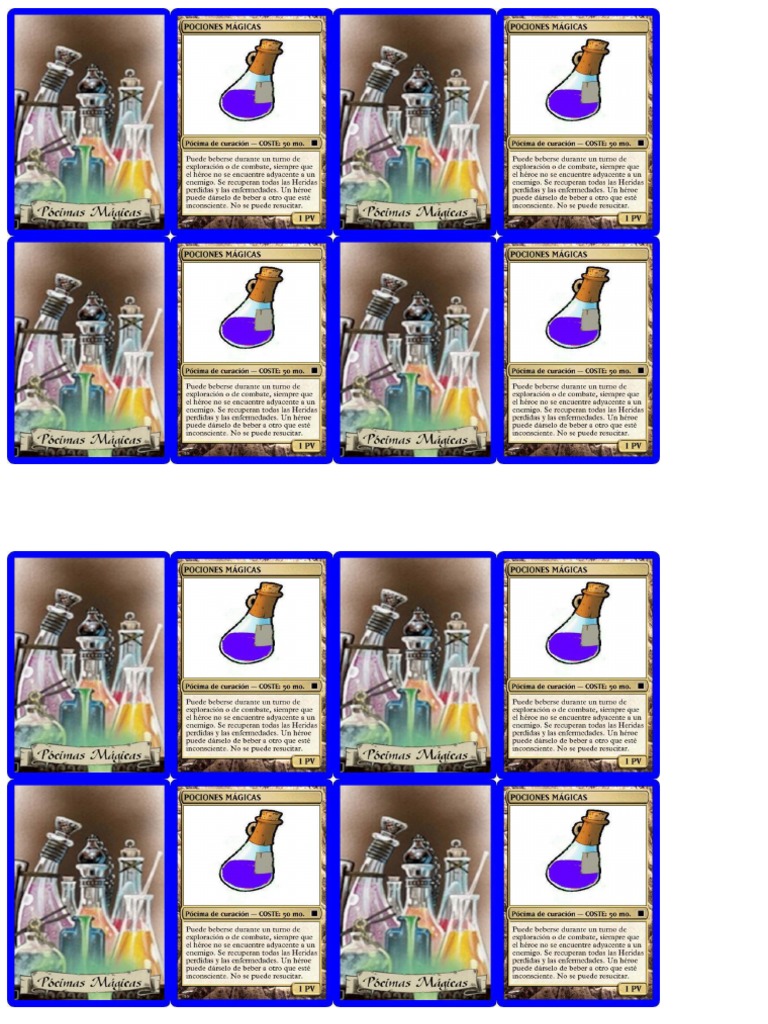 Pociones Magicas para Imprimir | PDF