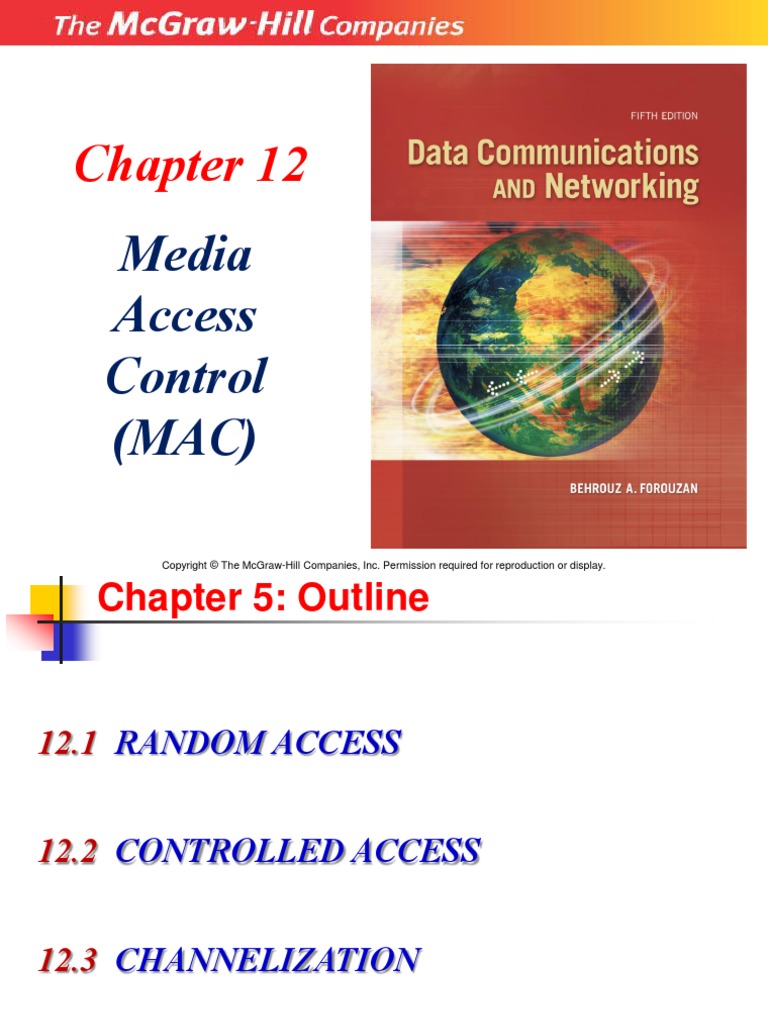 CH - 12 MAC | PDF | Channel Access Method | Computer Standards