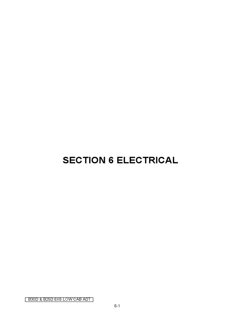 Section 06 Electrical | PDF | Screw | Ignition System