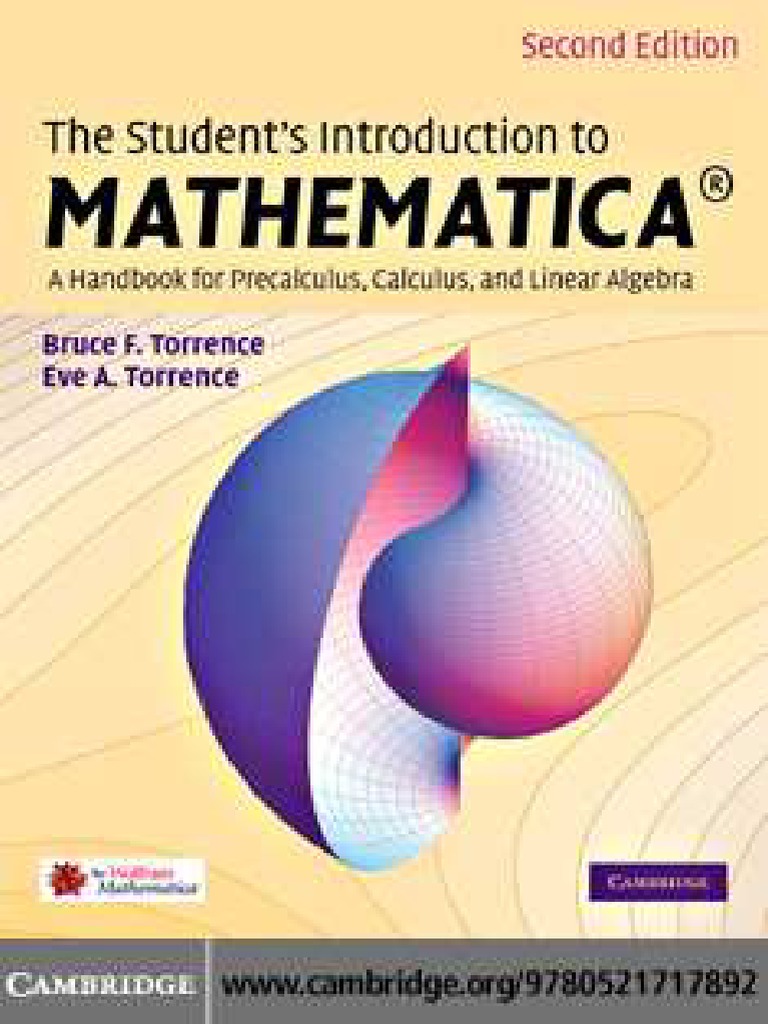 The Students Introduction To Mathematica | PDF | Derivative | Integral