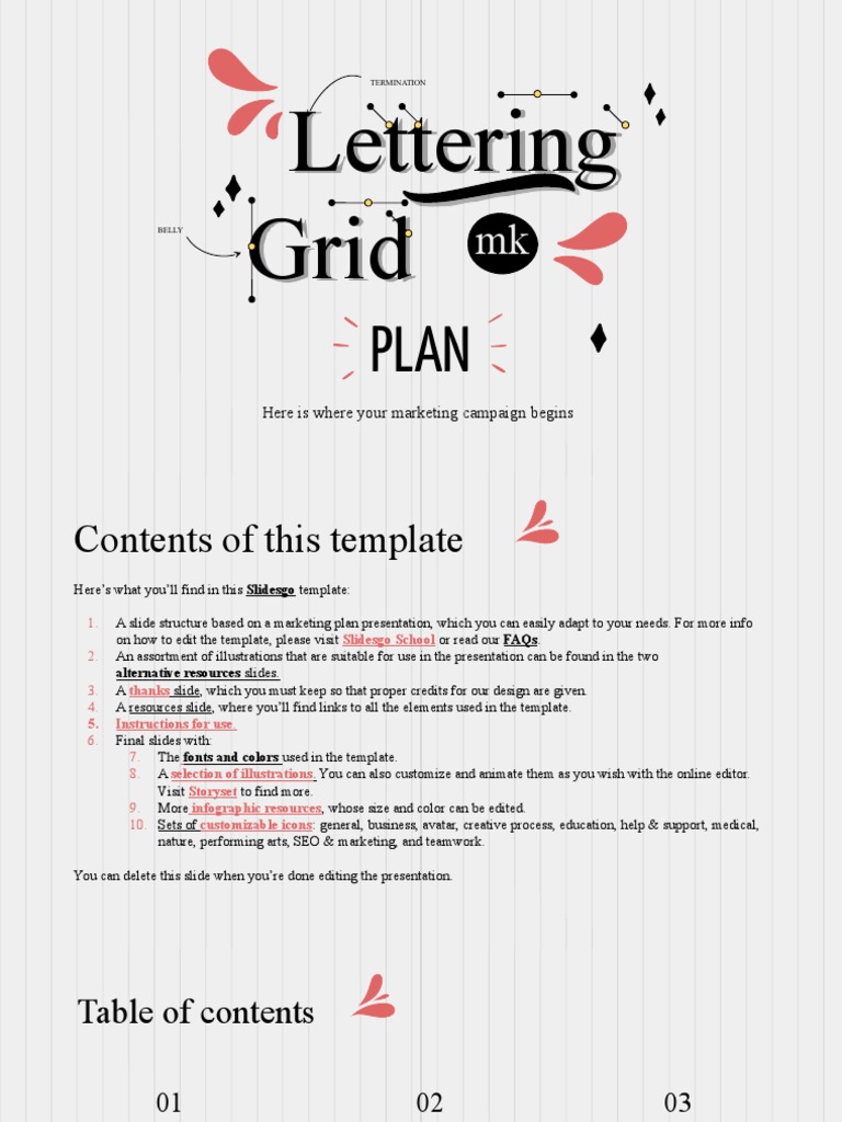Lettering Grid MK Plan | PDF | Planets | Solar System