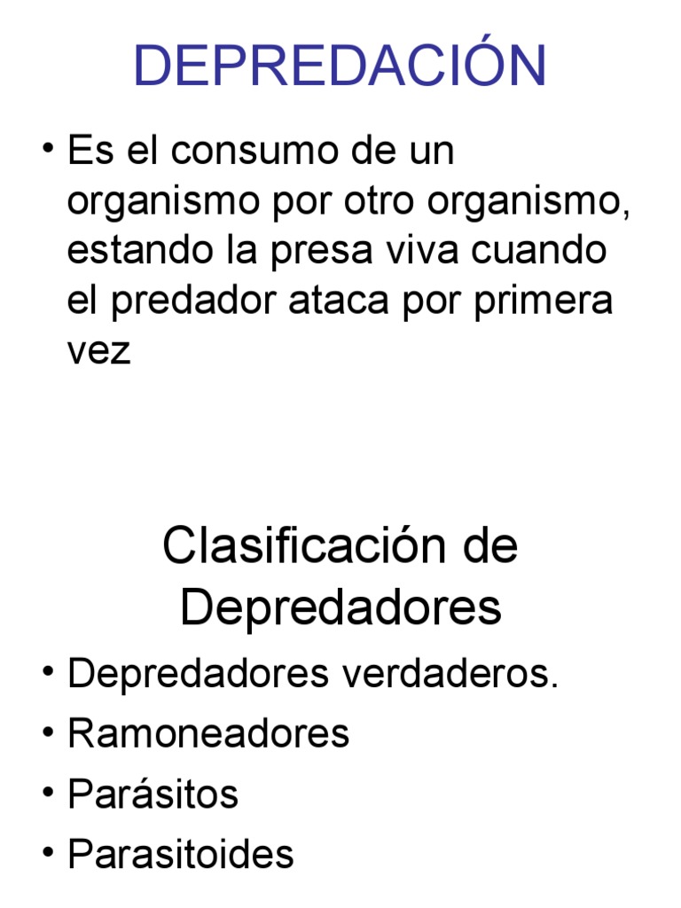 Predación 2020 | PDF | Depredación | Plantas