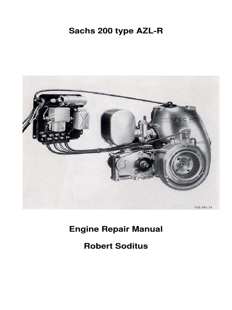 Messerschmitt KR200 Engine Manual | PDF