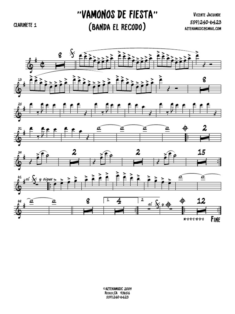 Vamonos de Fiesta - Banda El Recodo Version 2 | PDF | Théorie (échecs) | Échecs