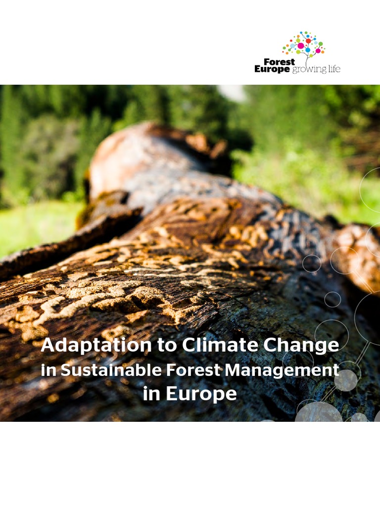 Lindner Et Al. (2020) Adaptation To Climate Change in European Sustainable Forest Management ...