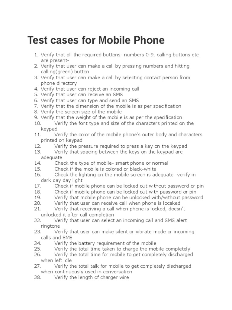 Test Cases Example | PDF | Elevator | Personal Identification Number
