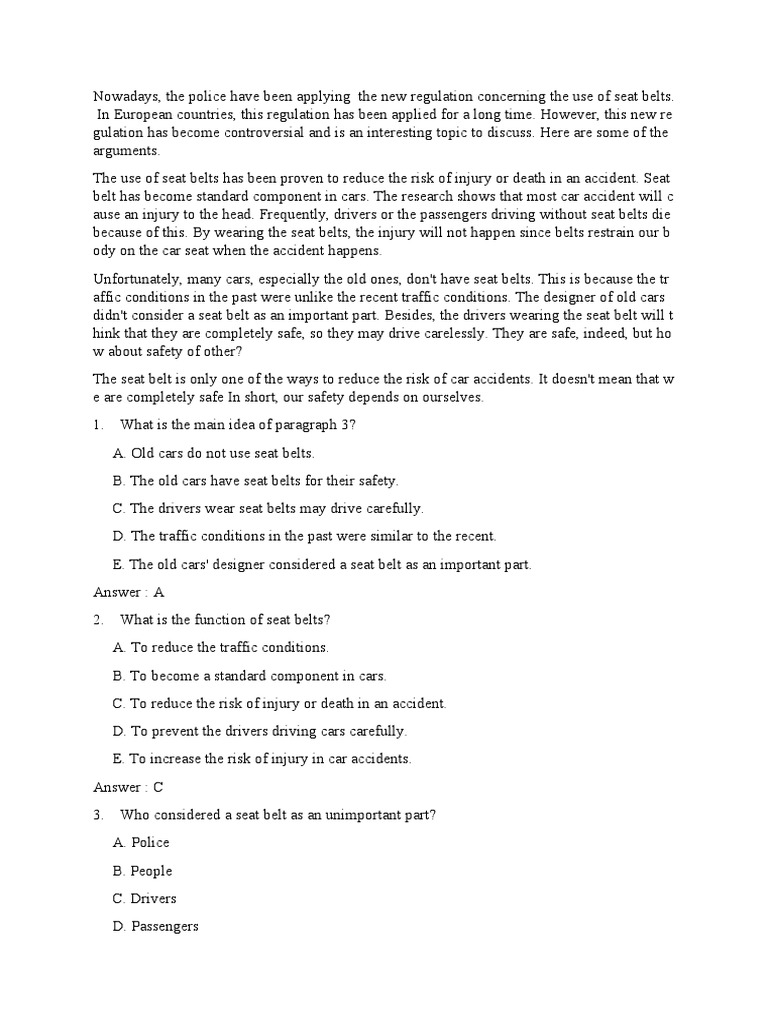 Multiple Choice Question - Disscusion Text | PDF | Caffeine | Meat