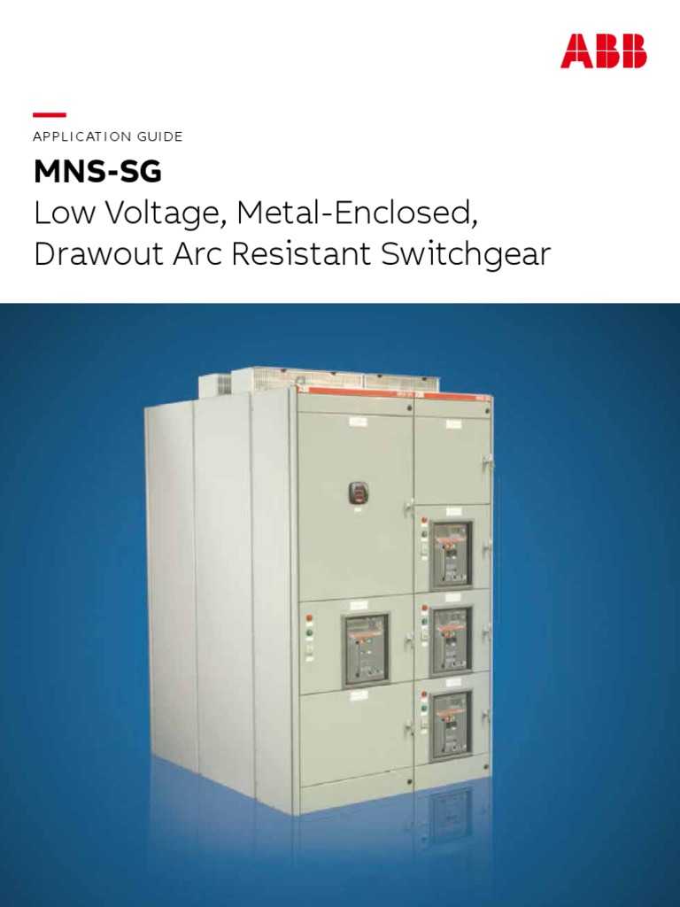 abb switchgear MNS-SG Application Guide revC | PDF | Electric Arc | Resistor