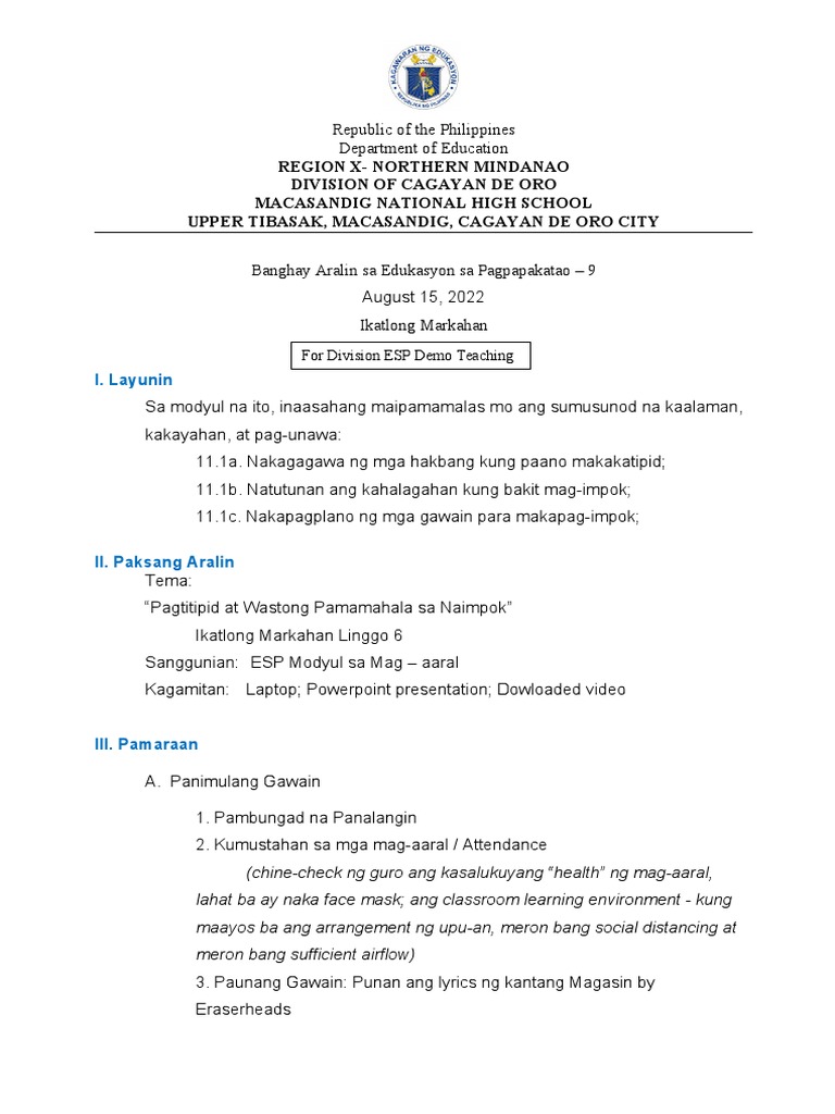 Pagtitipid at Pag-Iimpok | PDF