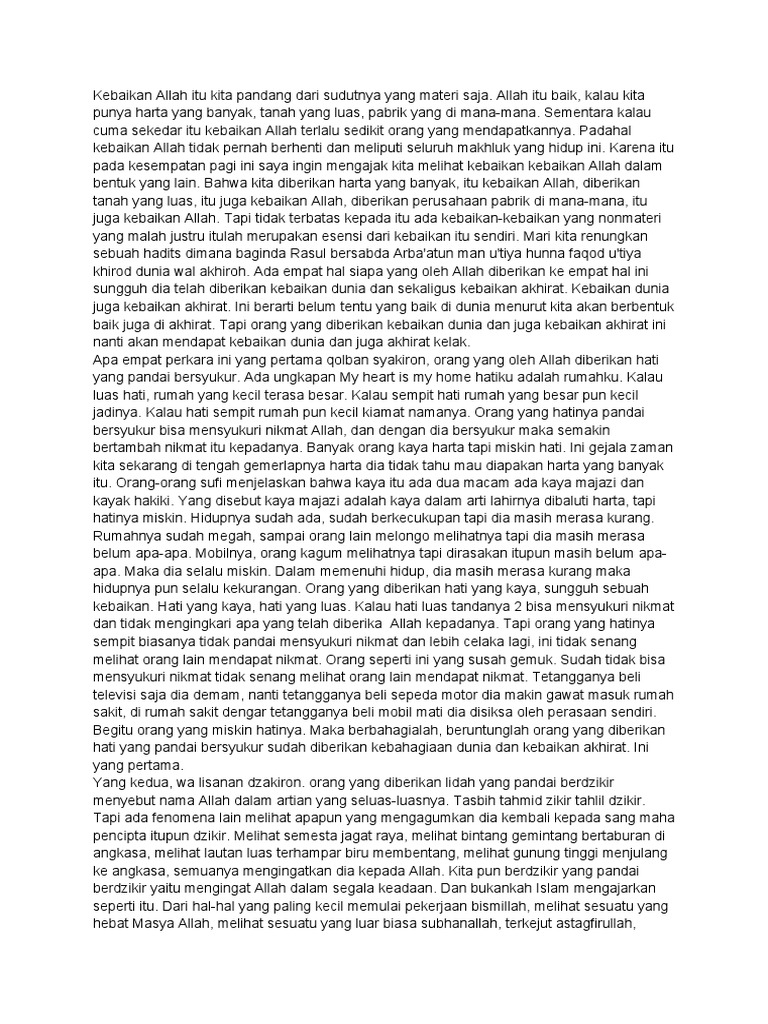 Kebaikan Allah dan Esensinya dalam Hidup | PDF | Gaya Hidup