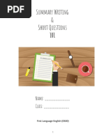 Writing - Exercise 6 (Writing A Review) - IGCSE AID | PDF