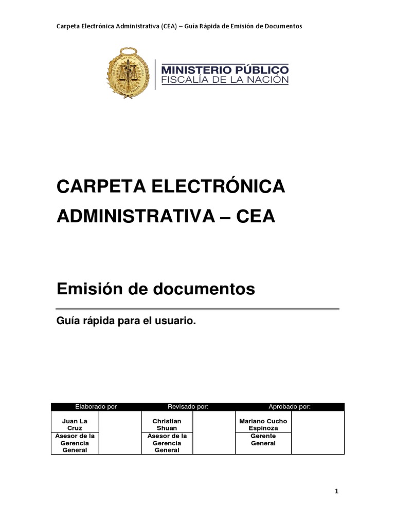 Guia Emision Cea | PDF | Informática | Software