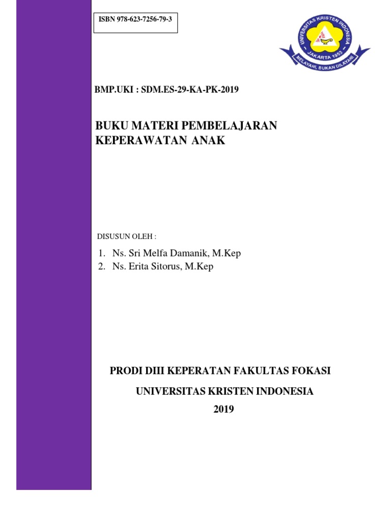 Buku Materi Pembelajaran Keperawatan Anak | PDF