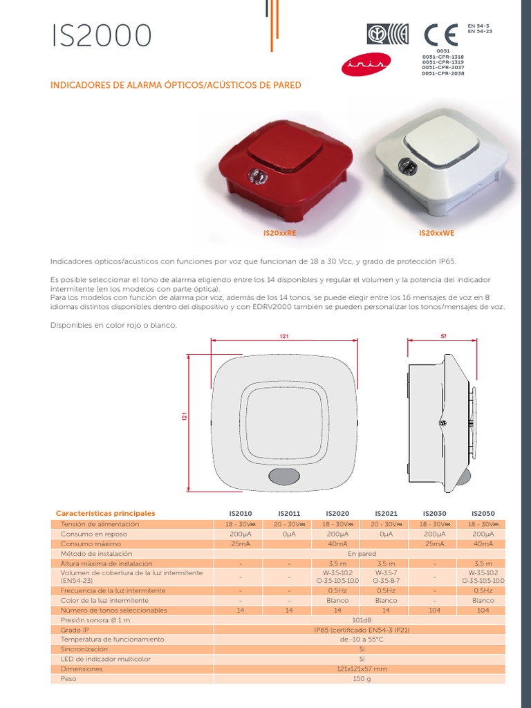IS2000 Datasheet 110 S0 | PDF | Ingenieria Eléctrica