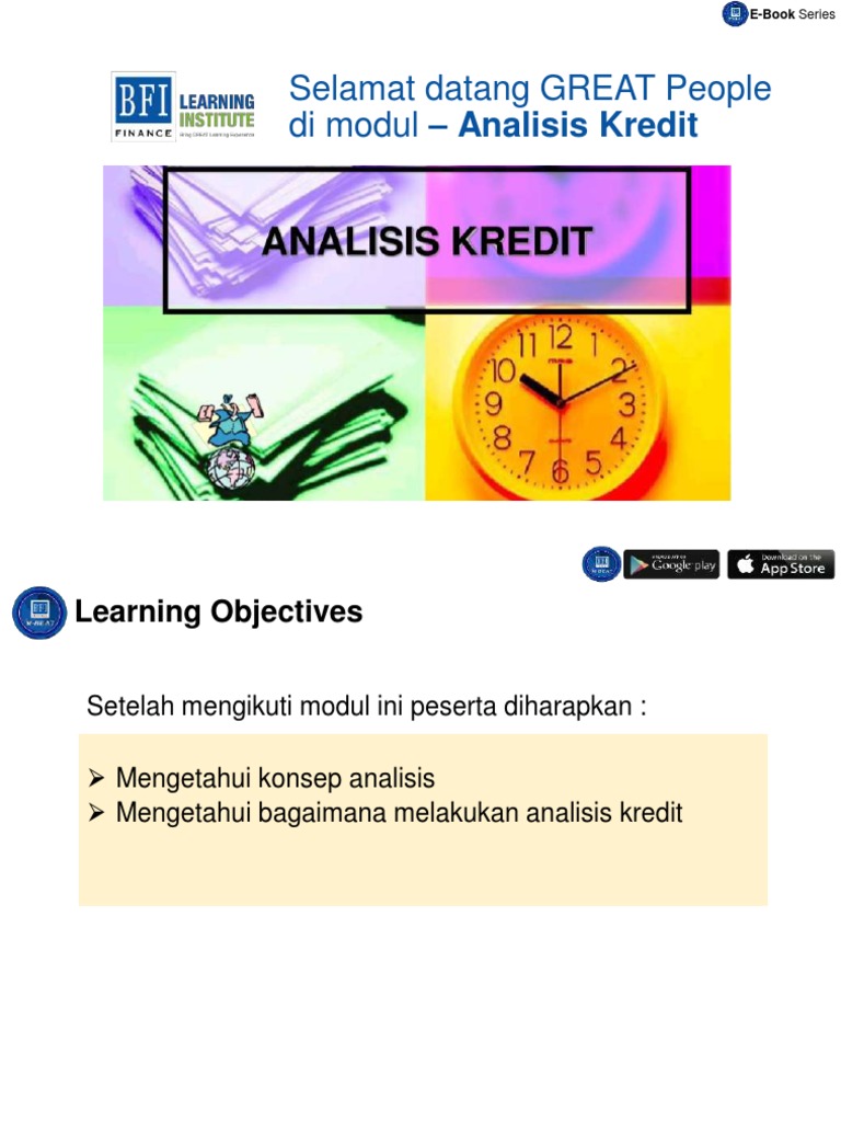 Analisis Kredit 5C 1P untuk Debitur | PDF | Pengelolaan Keuangan & Uang