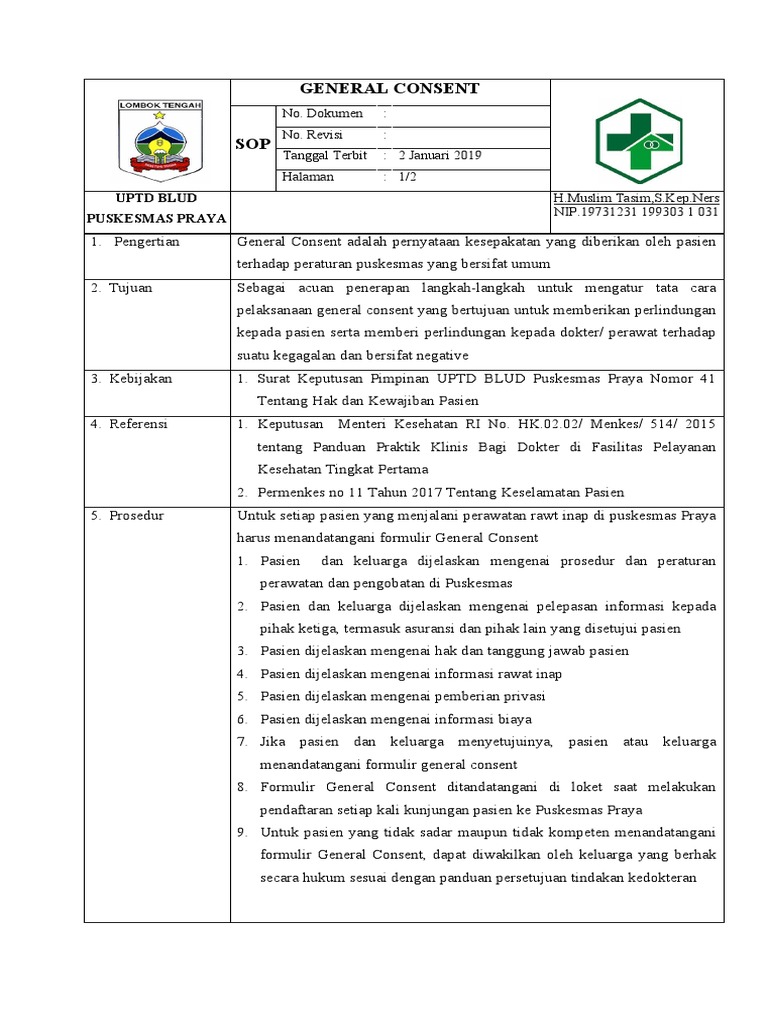 General Consent | PDF