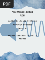 Acústica Forense Concepto y usos-HATNIA CARRILLO VALDEZ | PDF