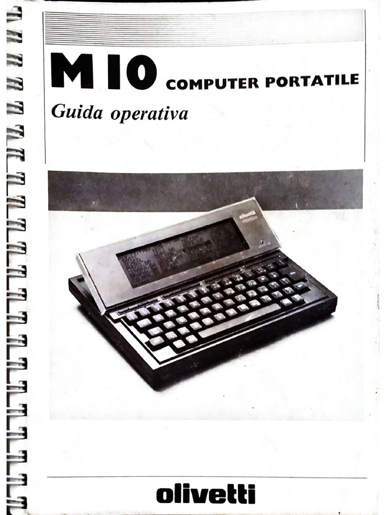 Olivetti M10 - Guida Operativa | PDF