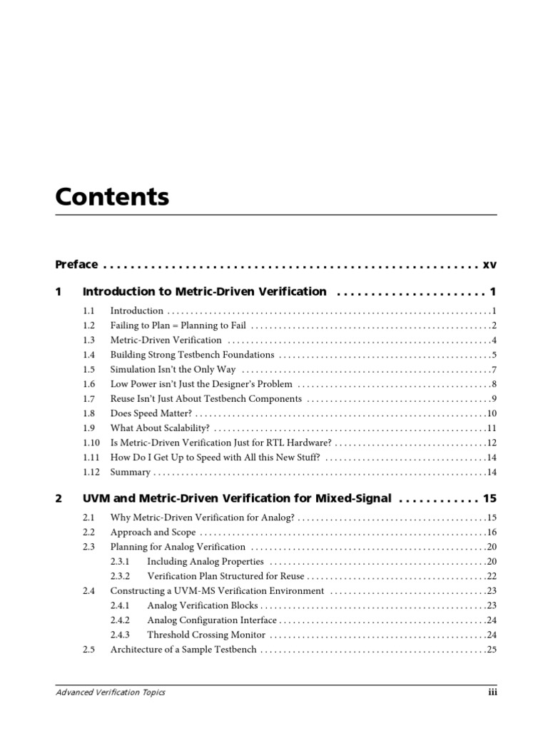 Metric-Driven Verification Insights | PDF | Digital To Analog Converter | Analog To Digital ...