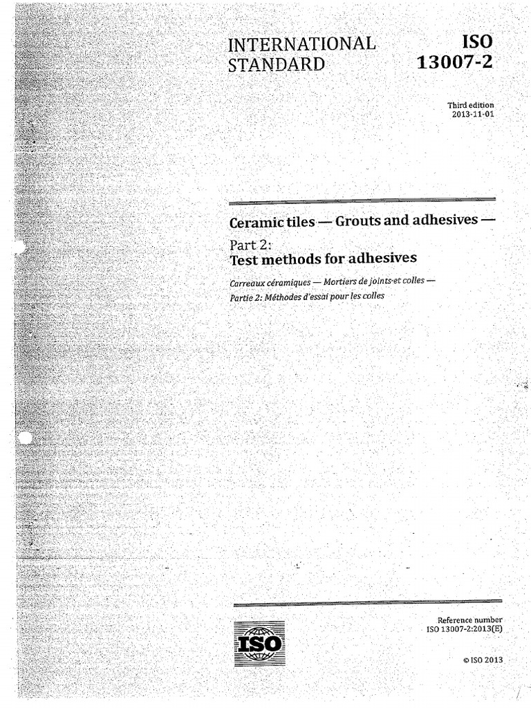 Iso 13007-2-2015 | PDF