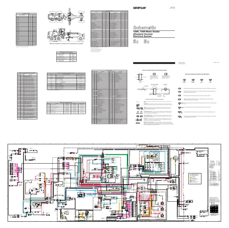 12oh Motoniveladora Version Standar 5fm Plano Electrico | Download Free PDF | Electrical ...