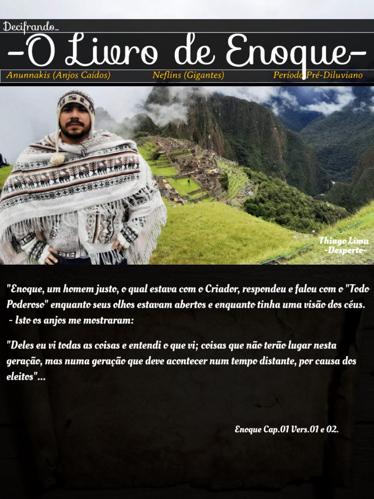 Decifrando O Livro de Enoque - DeSPERTE-Thiago Lima Ebook | PDF