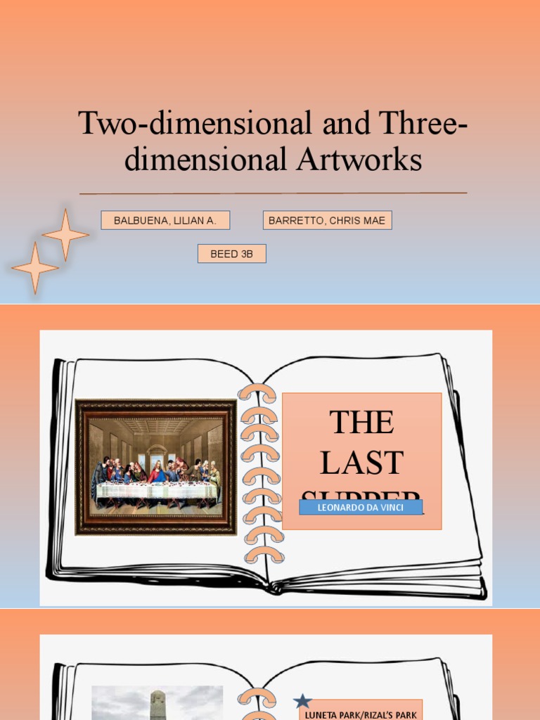Two-Dimensional and Three-Dimensional Artworks | PDF | Length | Dimension