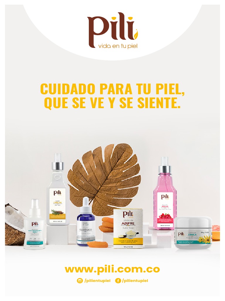 Catalogo Pili 2021 | PDF | Jabón | Champú