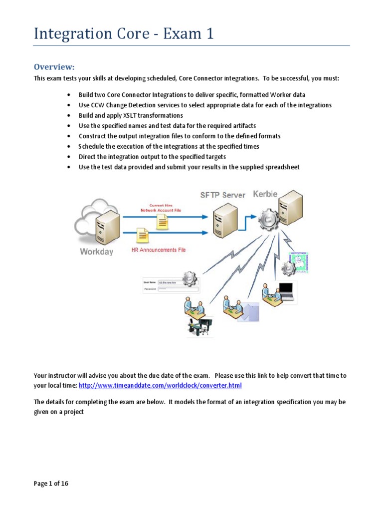 Integration Core - Exam 1: Overview | PDF | Xslt | Xml Integration Core - Exam 1: Overview | PDF | Xslt | Xml