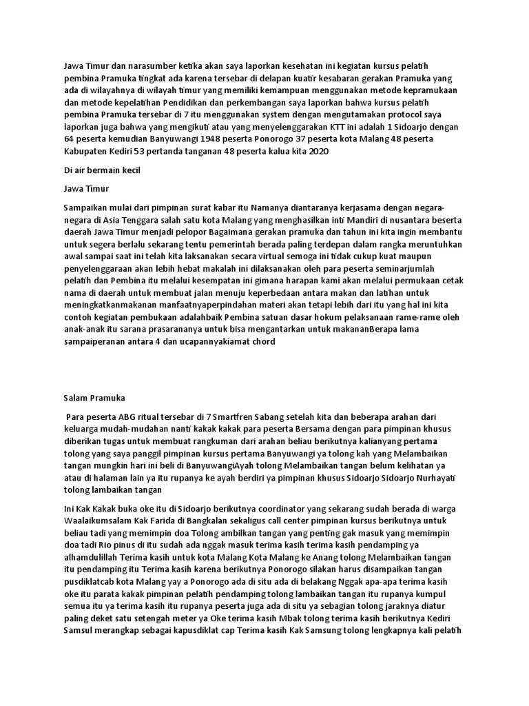 Materi KPD 2020 | PDF