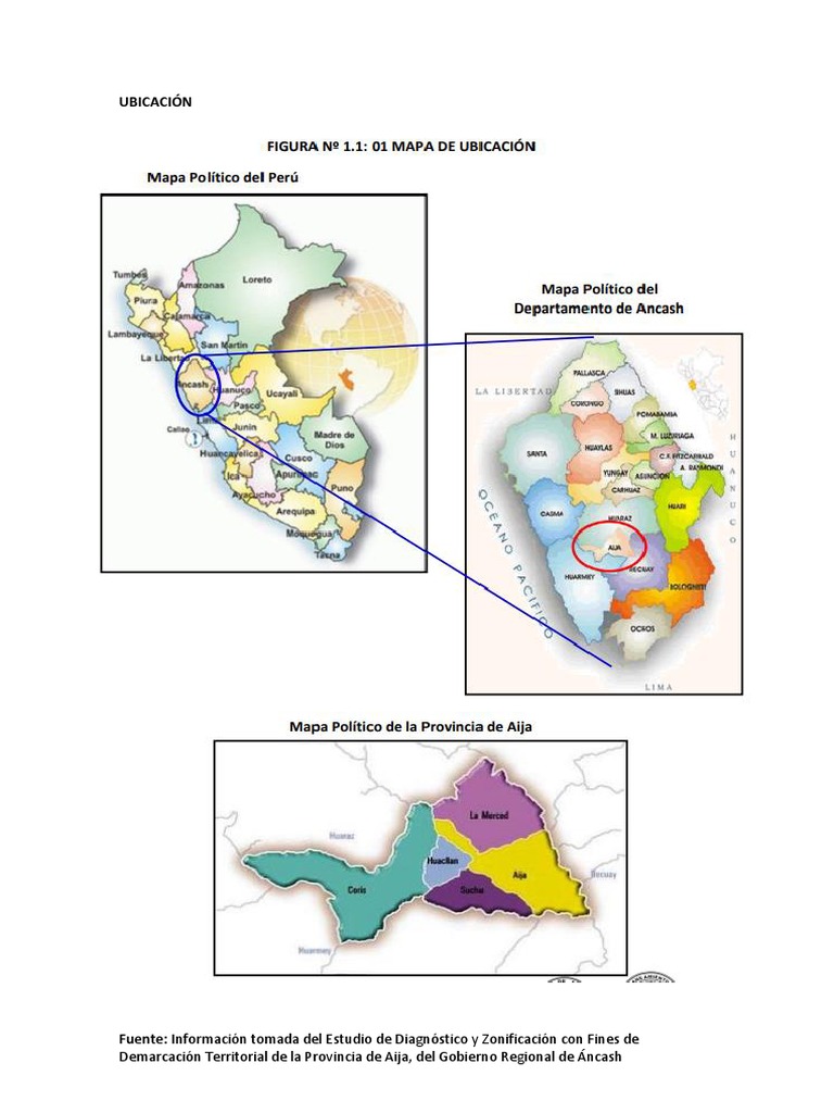 La formación política y administrativa de la provincia de Aija a través ...