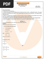 Madasmaths Hard Question Paper | PDF | Equations | Pi