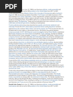 Trump Wiki | PDF | Donald Trump | American Government