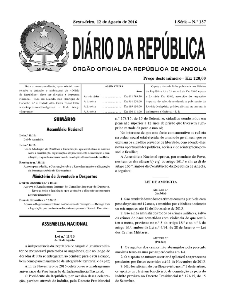 Lei Da Amnistia PDF