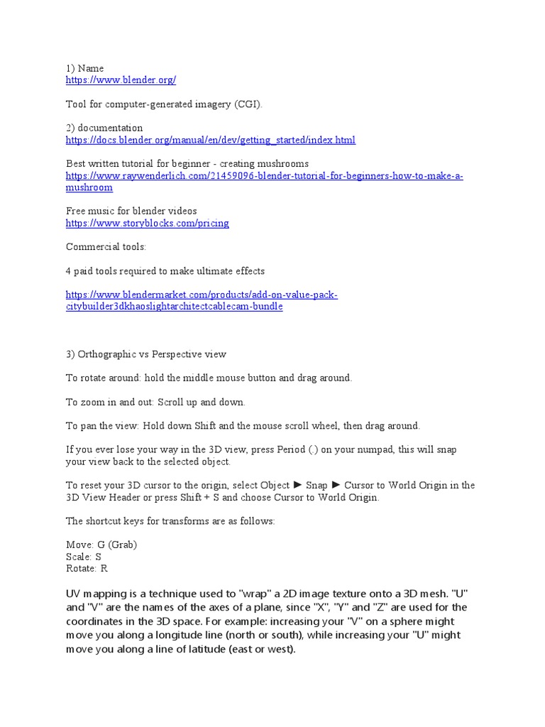 Blender Donut Tutorial | PDF | Blender (Software) | 3 D Computer Graphics