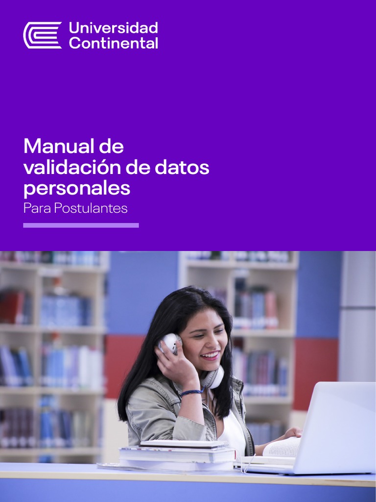Guía paso a paso para la validación de datos personales | PDF