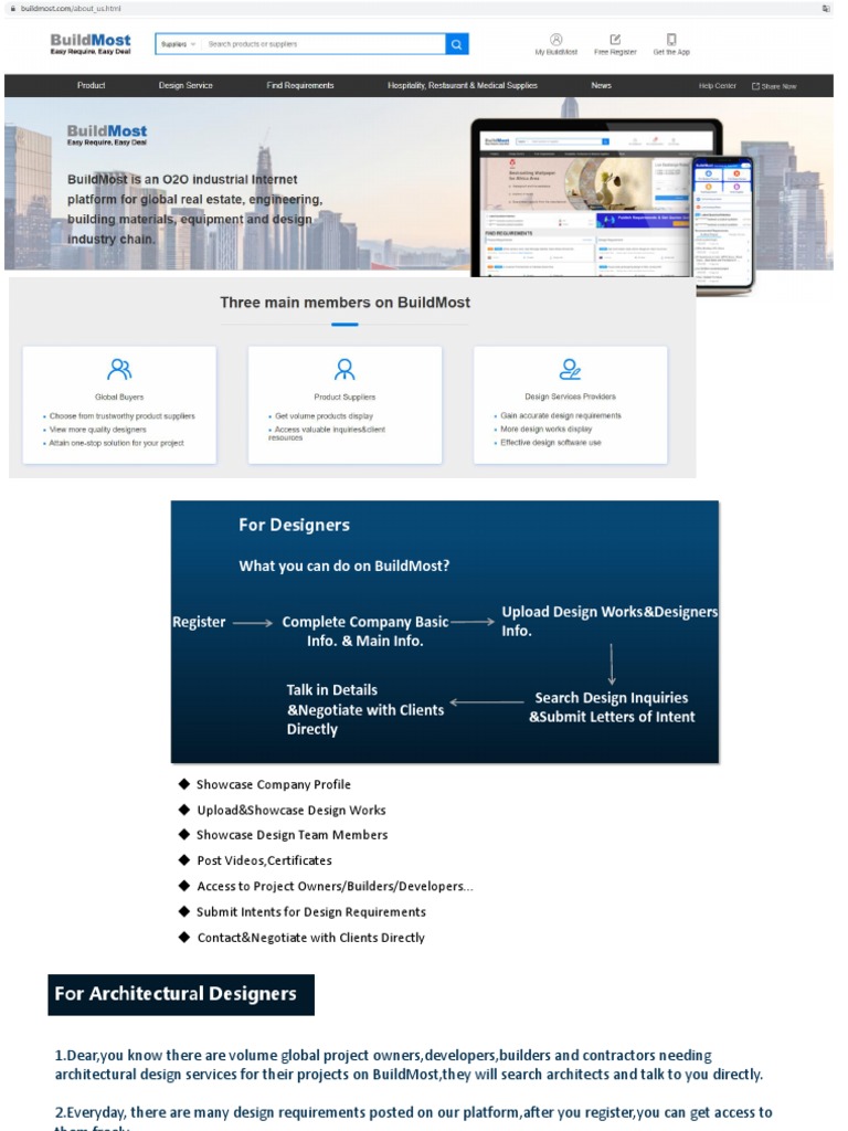 BuildMost design platform guide | PDF | Software | Internet