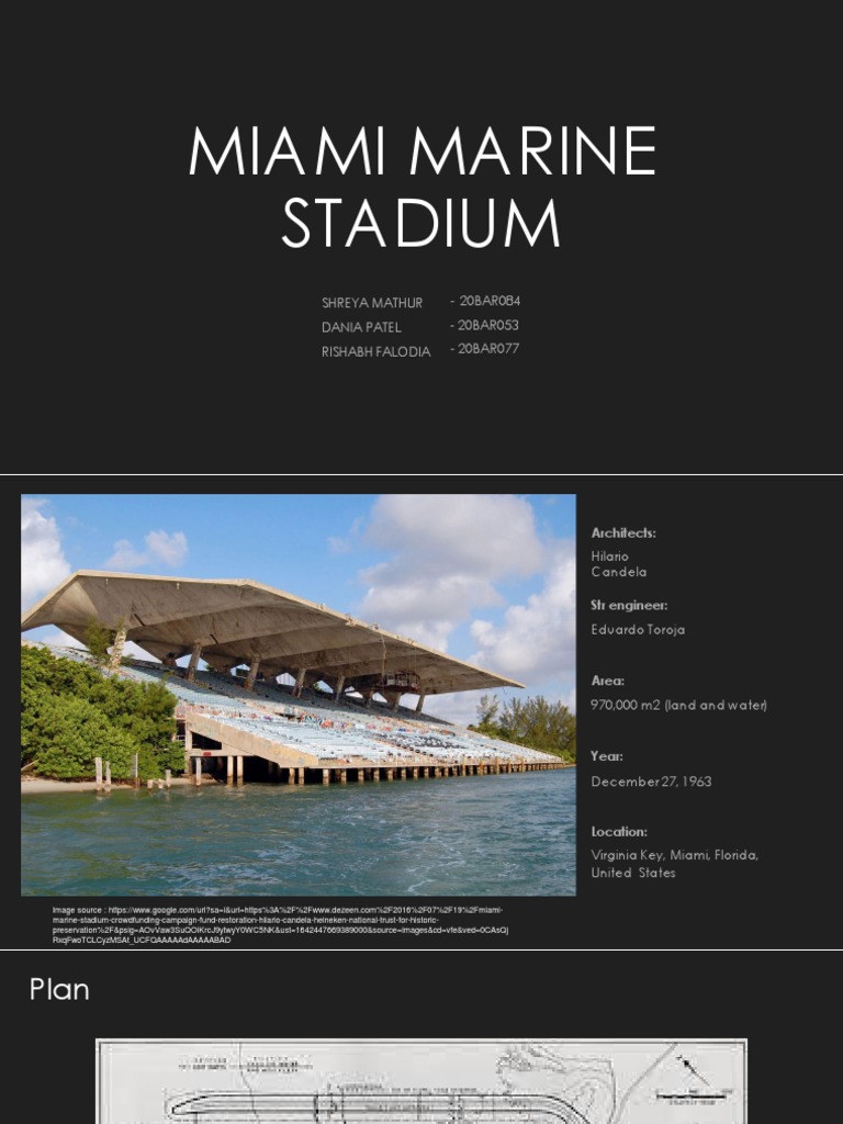 Miami Marine Stadium (20BAR084, 20BAR053, 20BAR077) | PDF | Beam ...