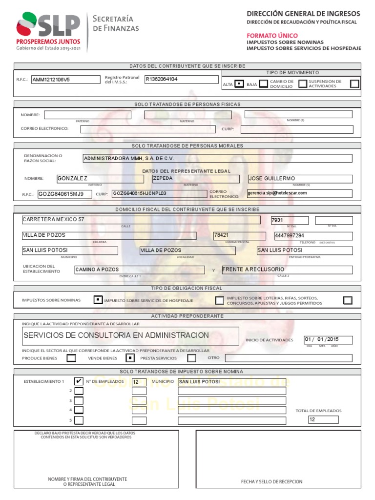 Formato-Unico | PDF | Gobierno