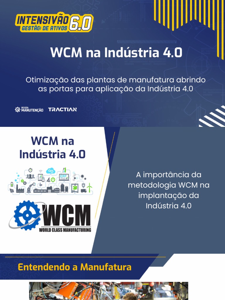 A Importância da Metodologia WCM para a Implantação da Indústria 4.0 ...