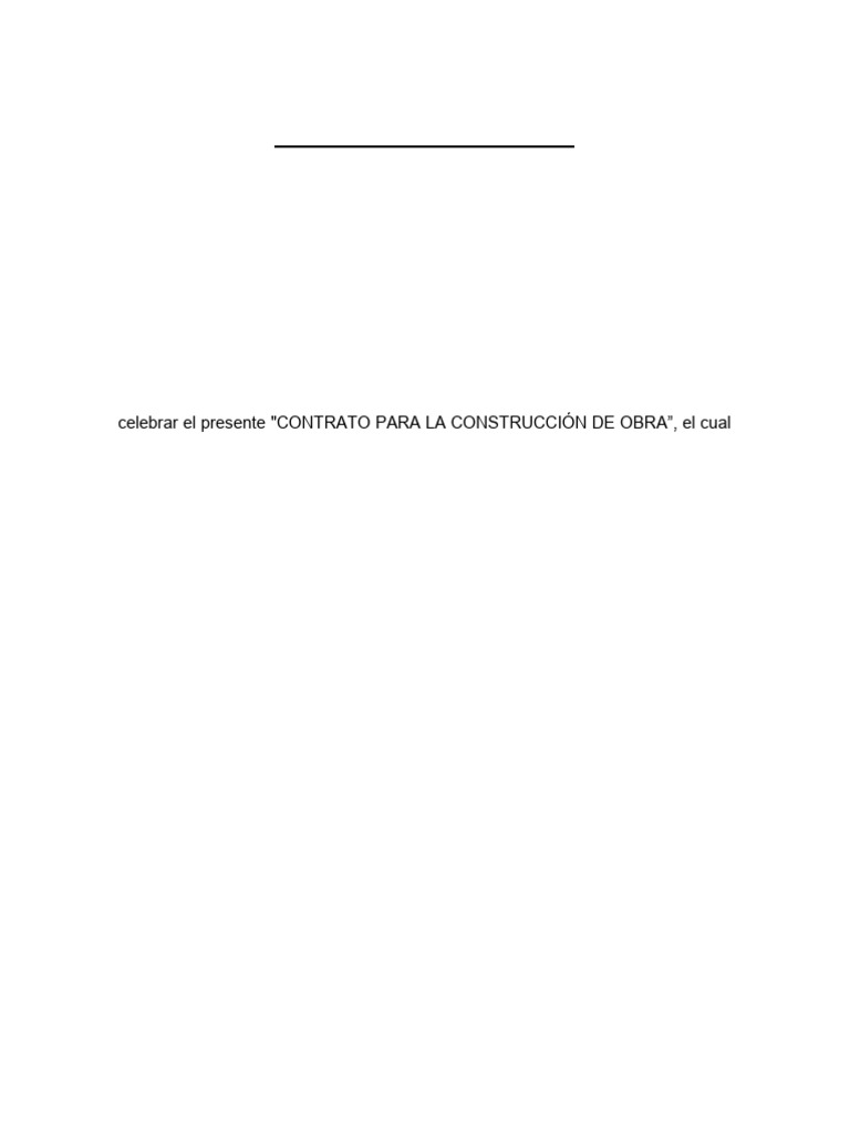 Ejemplo De Contrato De Trabajo Modelo Contrato De Prestacion De/modelo De Carta De Contrato